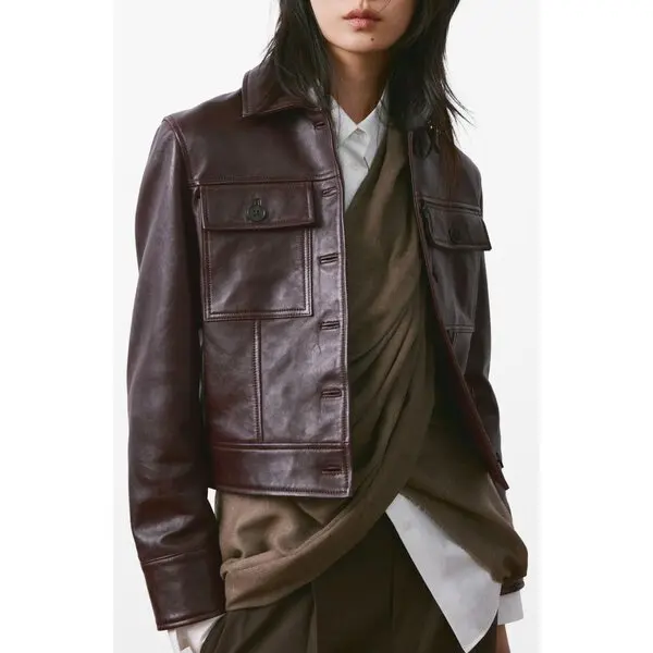 Mango Chaqueta Saint Leather Jacket