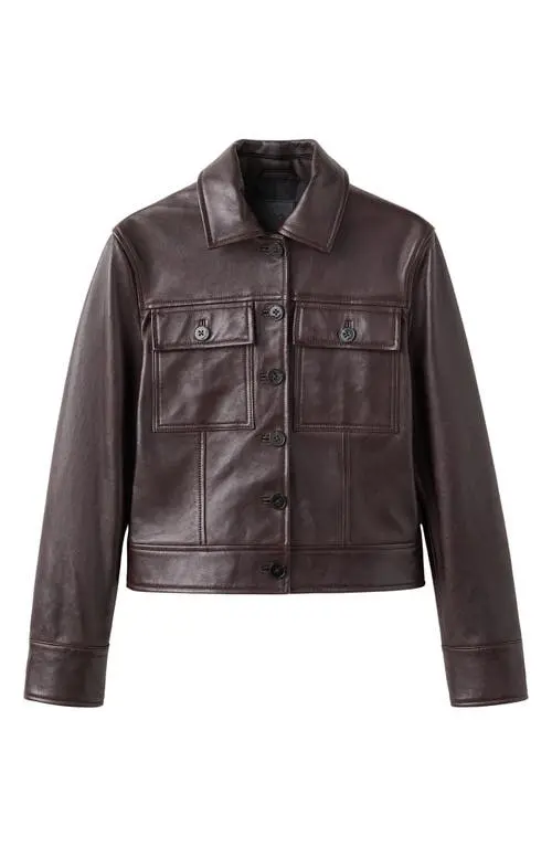 Mango Chaqueta Saint Leather Jacket