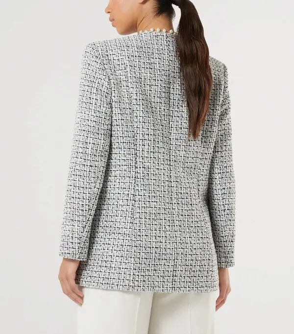 Marina Rinaldi Tweed Embellished Jacket