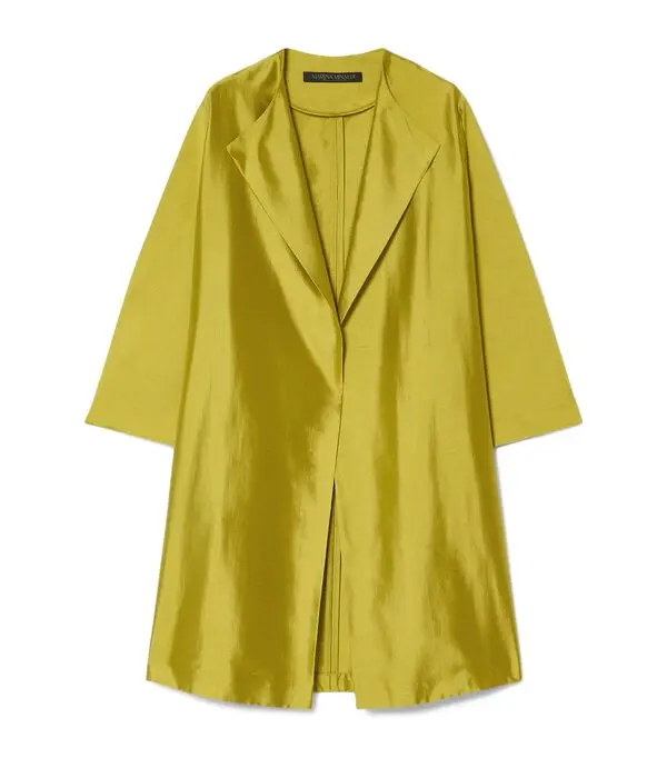 Marina Rinaldi Silk Overcoat