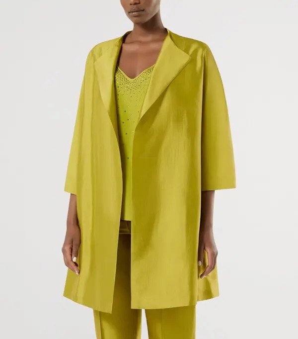 Marina Rinaldi Silk Overcoat