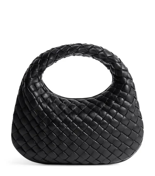 Bottega Veneta Baby Veneta Shoulder Bag - Black