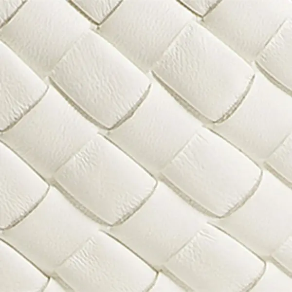 Bottega Veneta Baby Leather Veneta Shoulder Bag - White