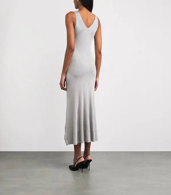 Adam Lippes Rib-knit Midi Dress