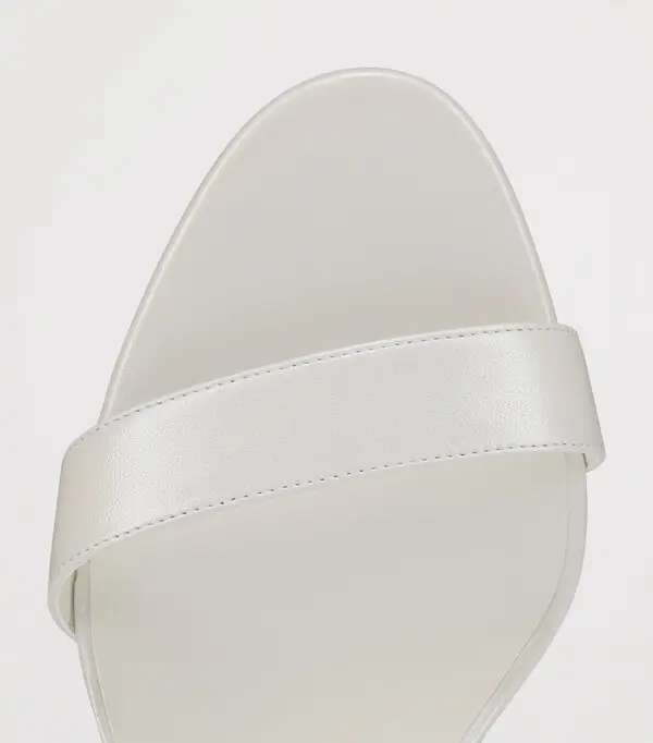 CHRISTIAN LOUBOUTIN Miss Z 80 Leather Sandals - White