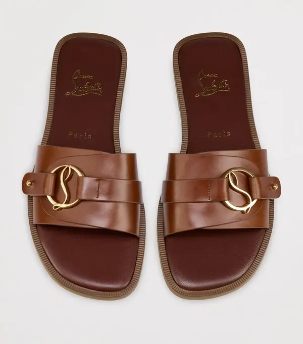CHRISTIAN LOUBOUTIN Her In Roma Calfskin Sandals
