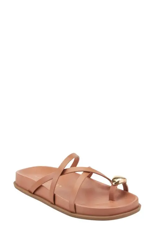 Marc Fisher Braidey Slide Sandal - Medium Natural