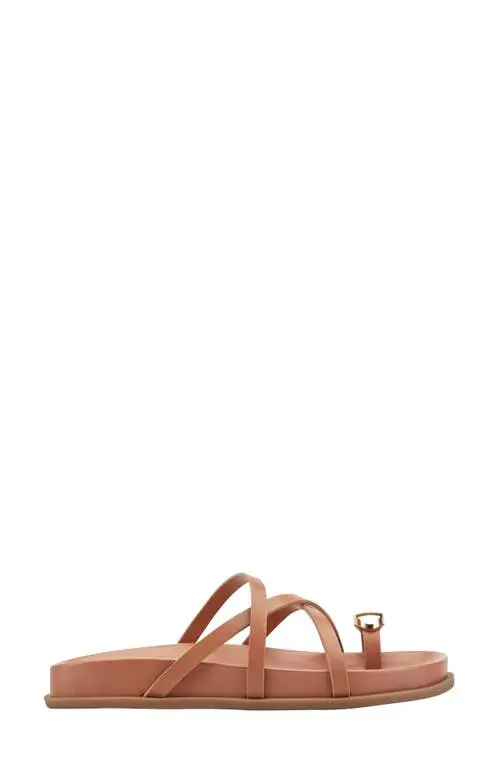 Marc Fisher Braidey Slide Sandal - Medium Natural