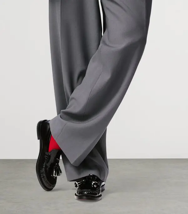 CHRISTIAN LOUBOUTIN Orlando Leather Loafers