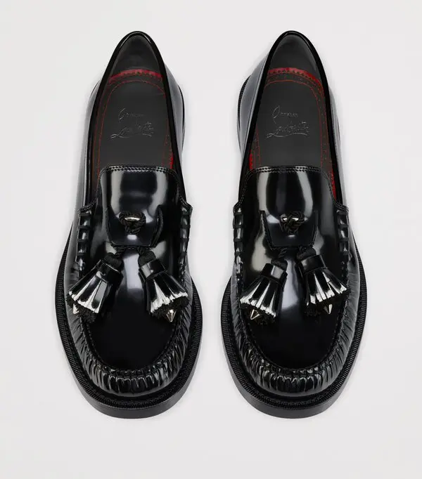 CHRISTIAN LOUBOUTIN Orlando Leather Loafers