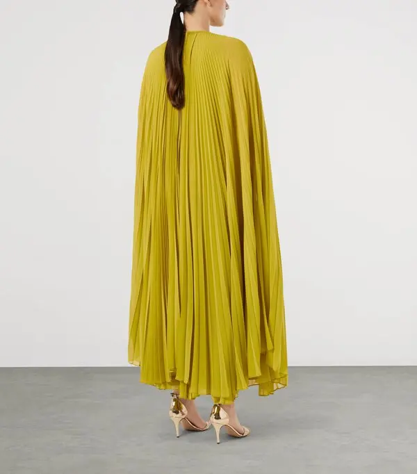 Marina Rinaldi Georgette Plissé Cape