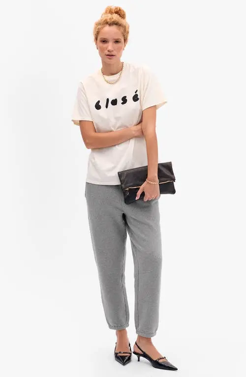Clare V. Foldover Petit Caviar Leather Clutch