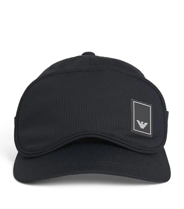 Emporio Armani Travel Essentials 2-in-1 Baseball Cap - Blue