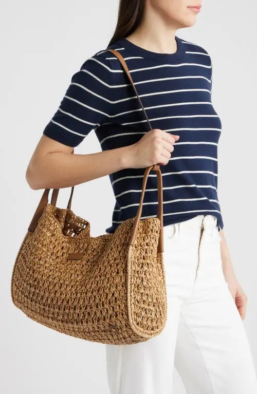 Rag & Bone River Straw Carryall Tote