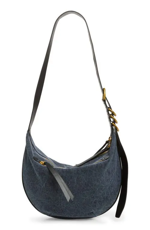 Rag & Bone Medium Mercer Hobo Bag - Midnight