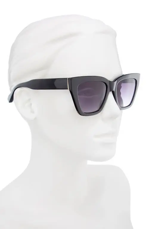 Bp. Gradient Cat Eye Sunglasses - Black