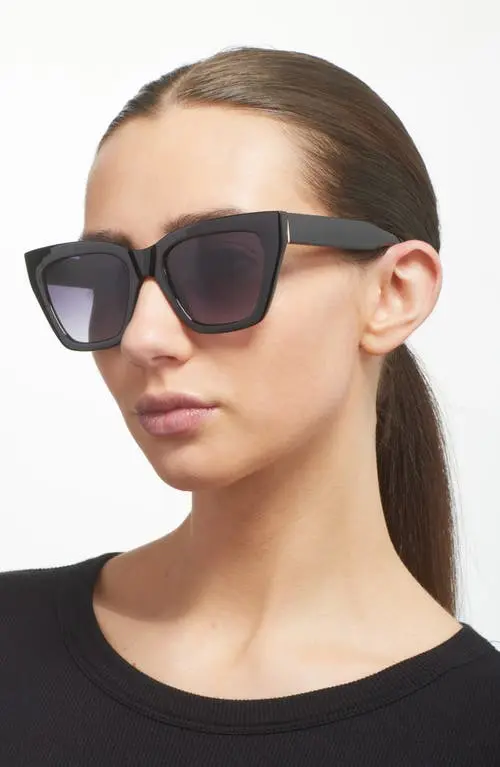 Bp. Gradient Cat Eye Sunglasses - Black