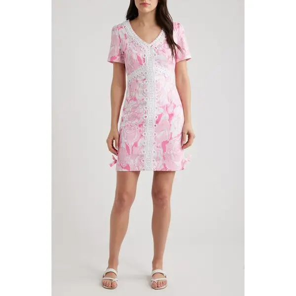 Lilly Pulitzer® Evita Sheath Dress - Confetti Pink Rosanna