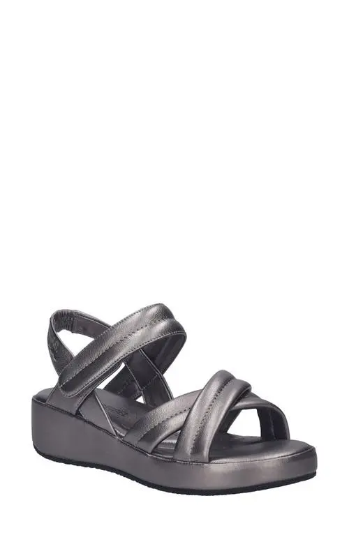 Josef Seibel Eve 04 Wedge Sandal - Basalt