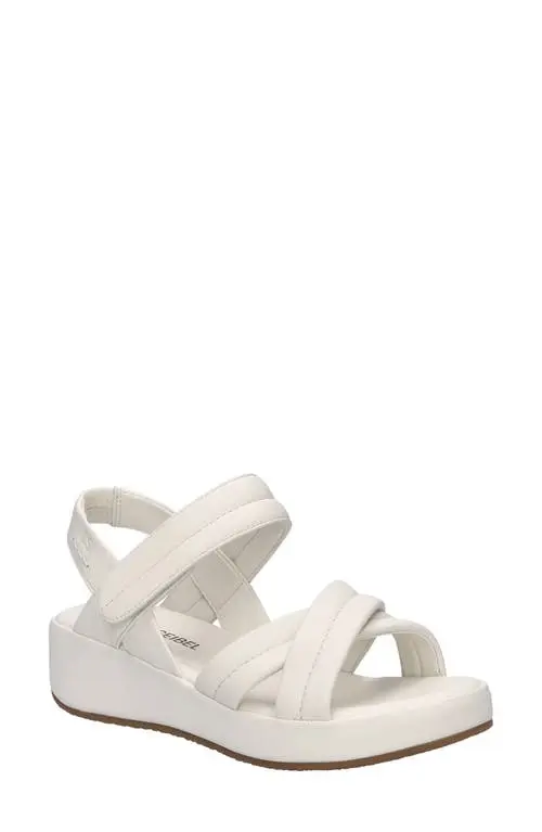 Josef Seibel Eve 04 Wedge Sandal - White