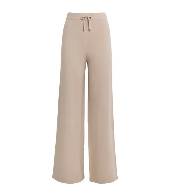 YVES SALOMON Merino Wool Straight Trousers