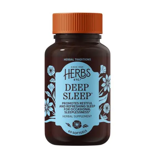 TRACE MINERALS Deep Sleep Softgelsherbal Sleep Support Supplementrest & Calming Support With Passionflower - No Color