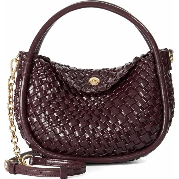 Dune London Dinideliberate Top Handle Bag - Burgundy
