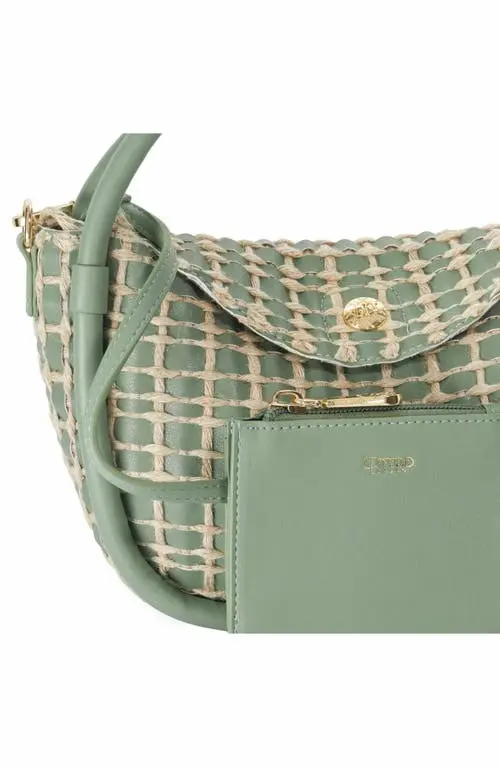 Dune London Dinideliberate Top Handle Bag - Sage