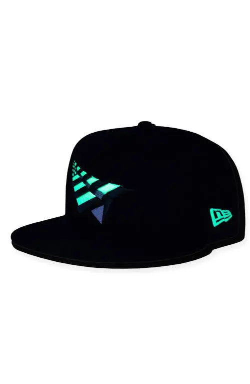 PAPER PLANES The Original Glow In The Dark 9fifty Twill Snapback Cap - Black