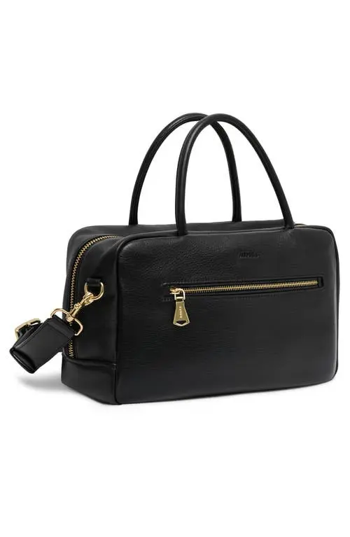 AIMEE Aimée Ritual Leather Satchel - Black