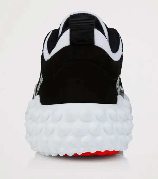 CHRISTIAN LOUBOUTIN Mara Embroidered Sneakers - Black