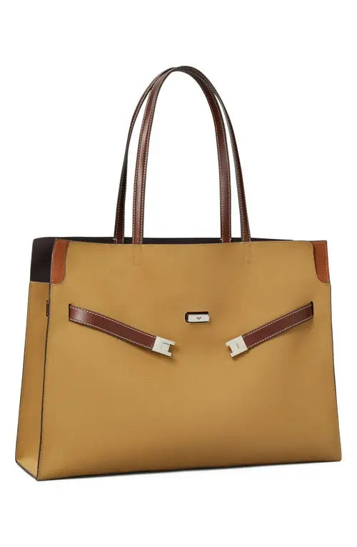 Tory Burch Lee Radziwill Canvas Tote