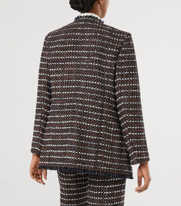 Marina Rinaldi Tweed Longline Jacket