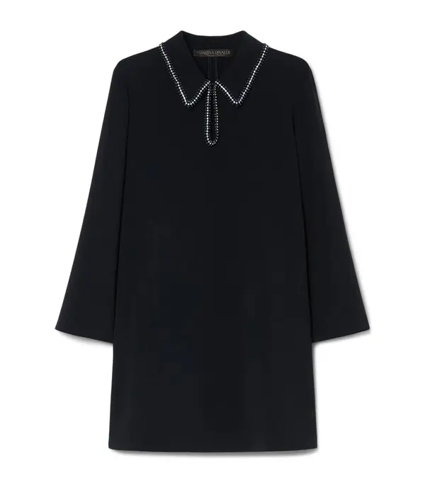 Marina Rinaldi Cady Embroidered Longline Blouse