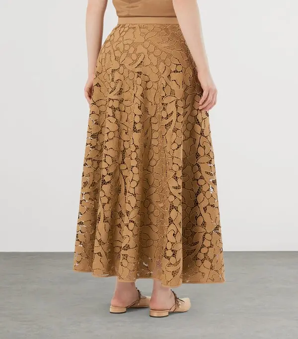 Marina Rinaldi Lace Maxi Skirt