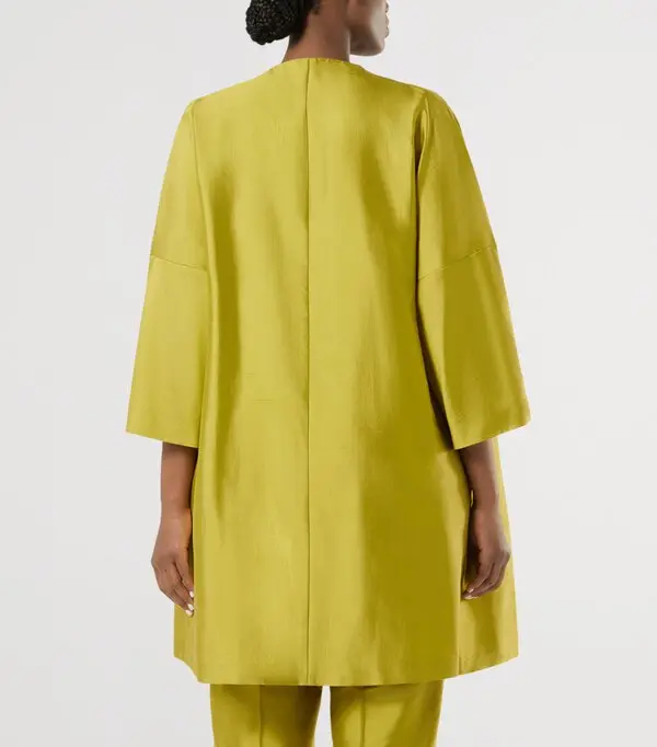 Marina Rinaldi Silk Overcoat