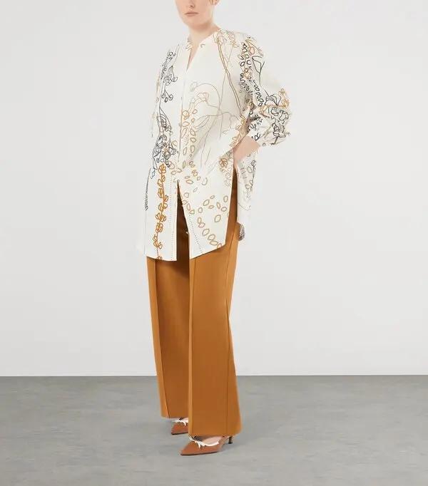 Marina Rinaldi Cotton Poplin Tunic