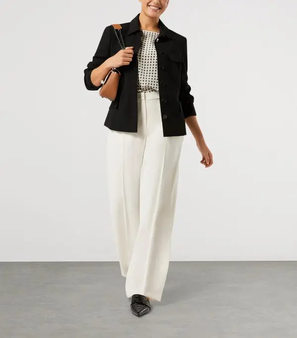 Marina Rinaldi Printed Silk Blouse