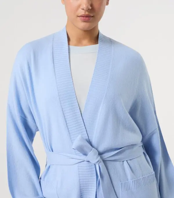 Marina Rinaldi Cashmere Belted Cardigan