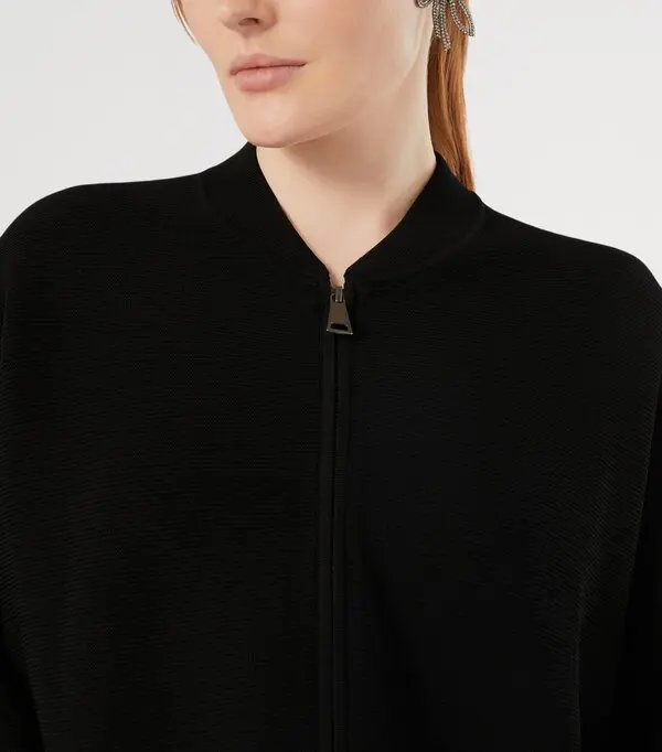 Marina Rinaldi Zip-up Cardigan