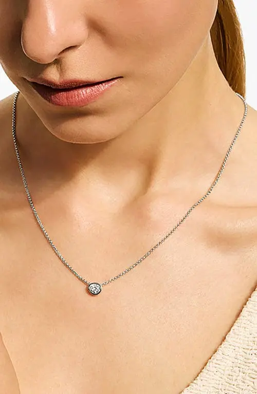 John Hardy Lovestruck™ Necklace With Lab-grown Diamond - Silver