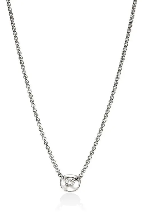 John Hardy Lovestruck™ Necklace With Lab-grown Diamond - Silver