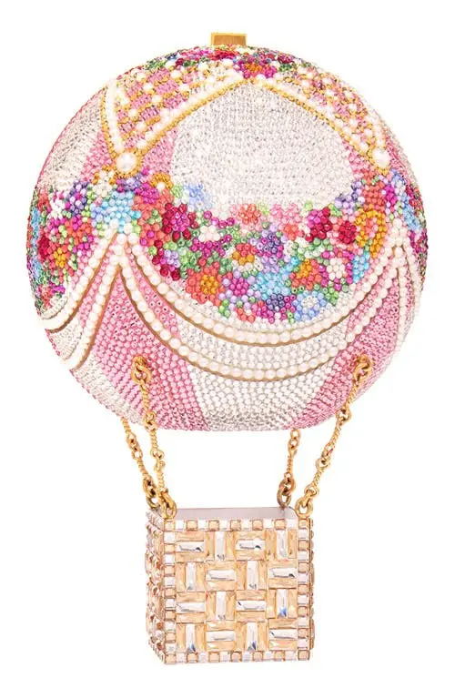 Judith Leiber Hot Air Balloon Crystal Minaudière