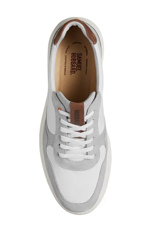 Samuel Hubbard Featherlight Lace-up Sneakers - White Leather
