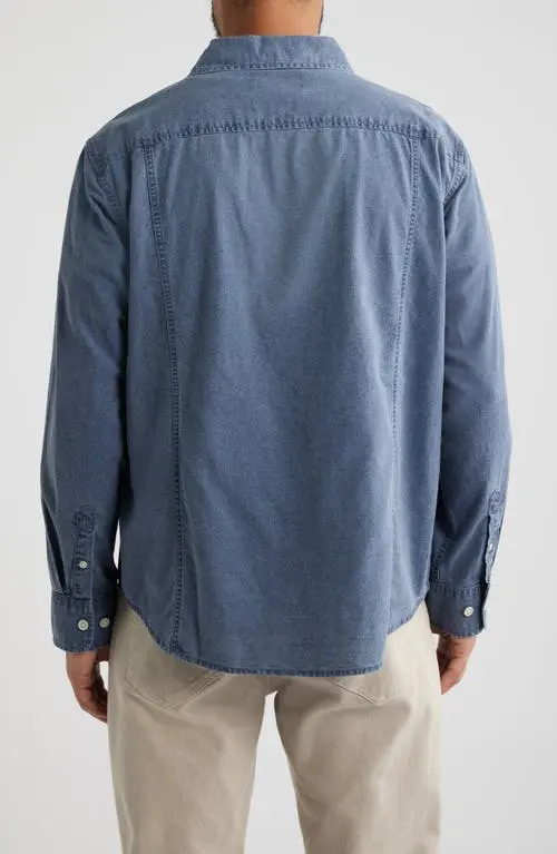 CORRIDOR Pigment Dye Canvas Button-up Shirt