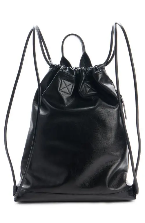 Givenchy Leather Drawstring Backpack