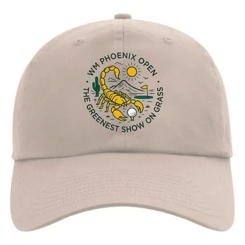 AHEAD Wm Phoenix Open Scorpion Baseball Cap - Cream