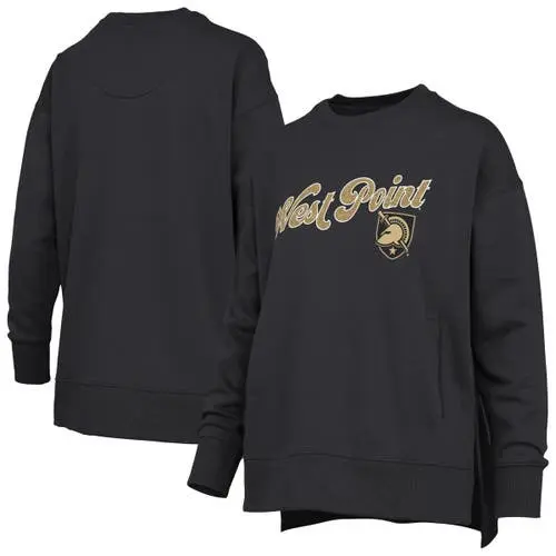 PRESSBOX Army Knights Bonanza Chenille Harper Script Sweatshirt - Black