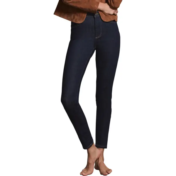 Mint Velvet Sculpting Skinny Jeans - Navy