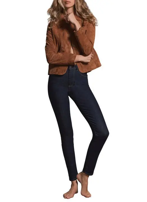 Mint Velvet Sculpting Skinny Jeans - Navy